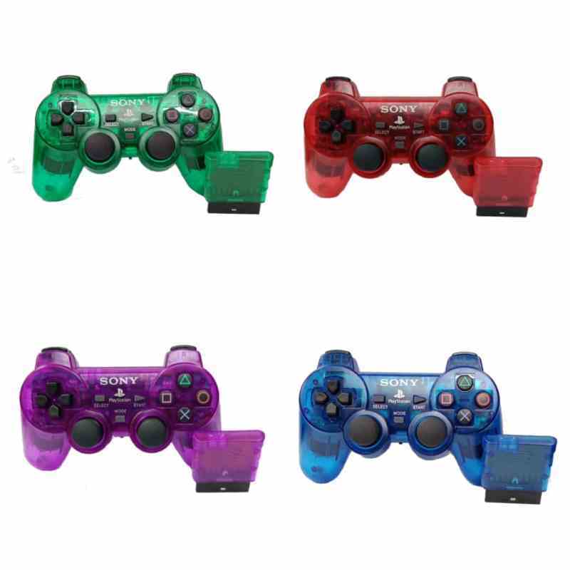 Promo STIK STICK PS2 WIRELESS ORI ORIGINAL PABRIK TRANSPARAN Diskon 6% ...