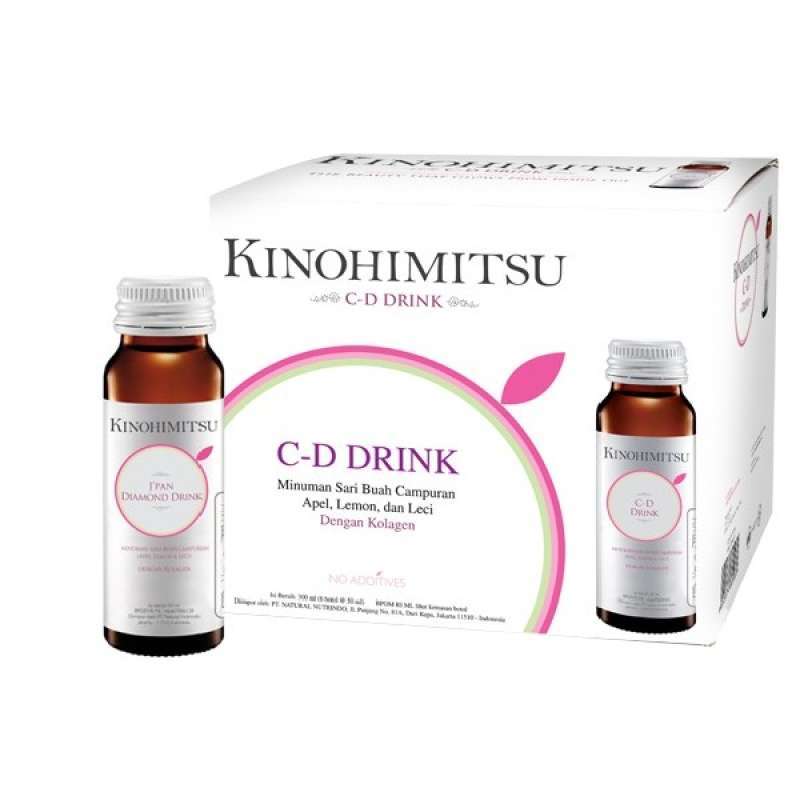 Jual KOLAGEN KINOHIMITSU COLLAGEN DIAMOND DRINK 6 BOTOL (TANPA BOX KINO ...