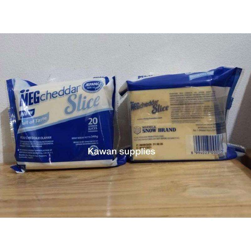 Jual MEG CHEDDAR SLICE [340GR/20PCS] di Seller NetFood - Pluit, Kota ...
