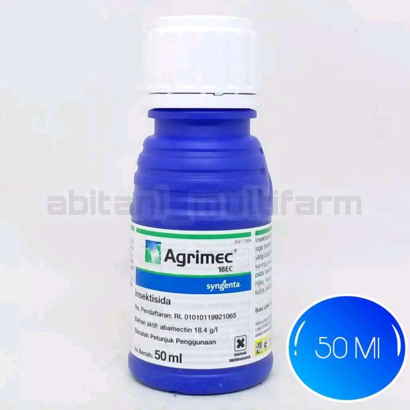 Jual AGRIMEC 18 EC SYNGENTA - 50 ML di Seller ABITANI MULTIFARM ...