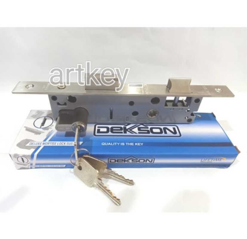 Jual Mortise Lock Komplit Set Dekson With Silinder Dl 65 Mm Il Dl 84030 ...