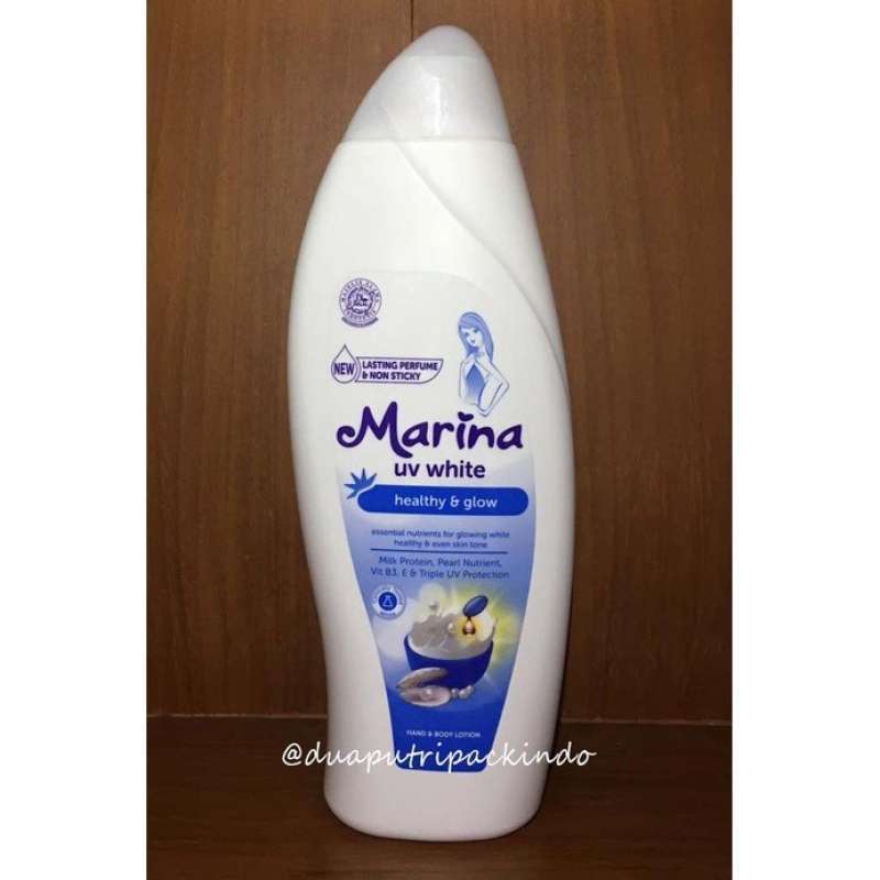Jual Marina Healthy & Glow Body Lotion 460 Ml Di Seller ...
