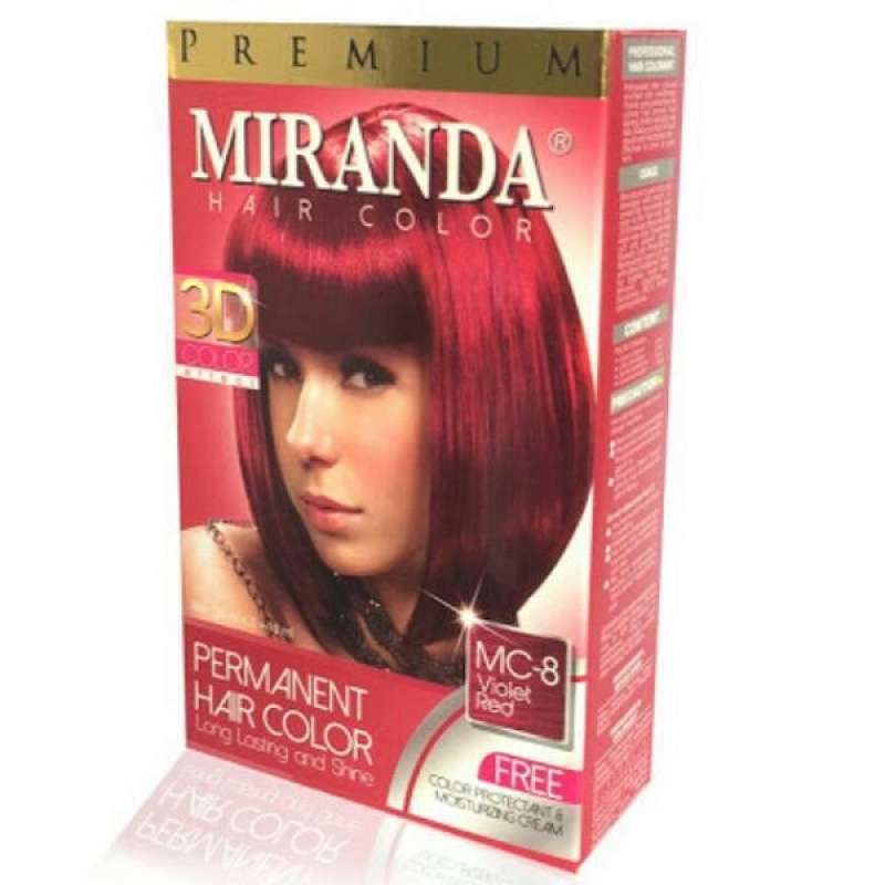 Jual Miranda Hair Color 30gr | Miranda Hair Color - MC-8 Violet Red di ...