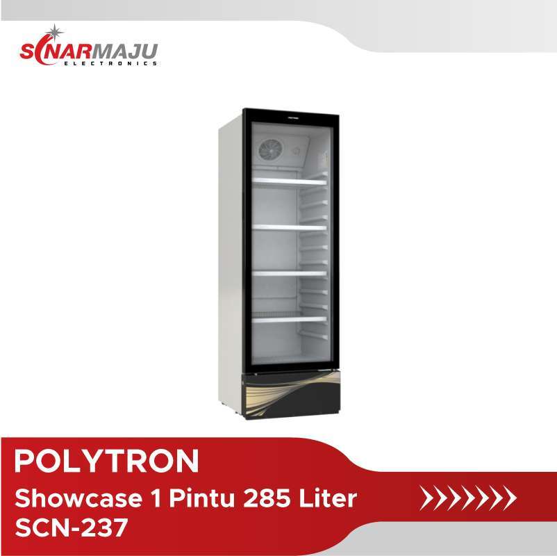 Jual Showcase 1 Pintu Polytron 285 Liter SCN-237 / SCN237 / SCN 237 di ...