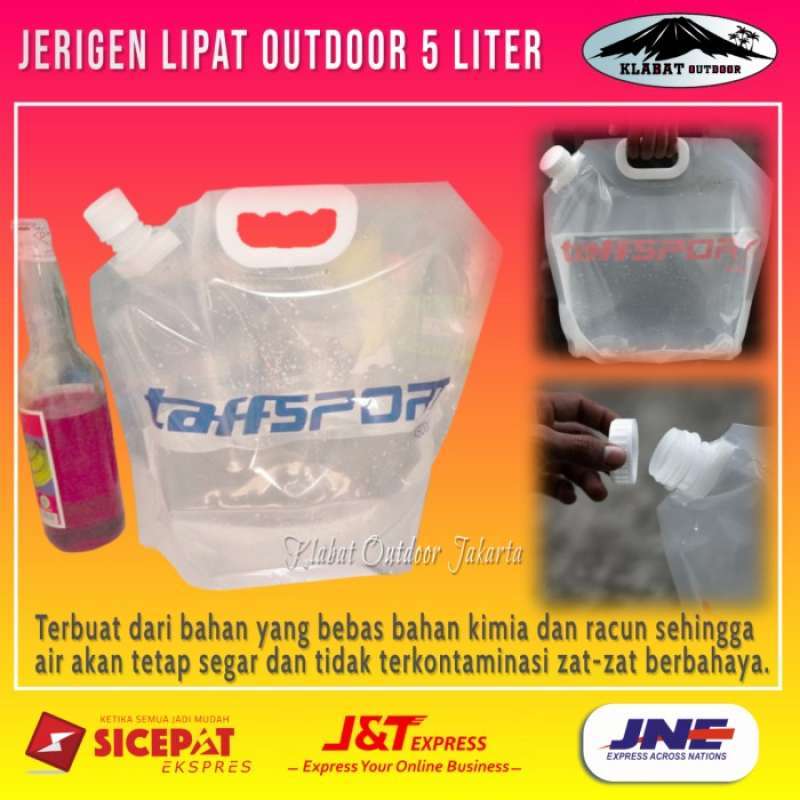 Jual Dirigen 5 Liter Lipat jirigen Lipat 5 Liter Kantong Air Lipat ...