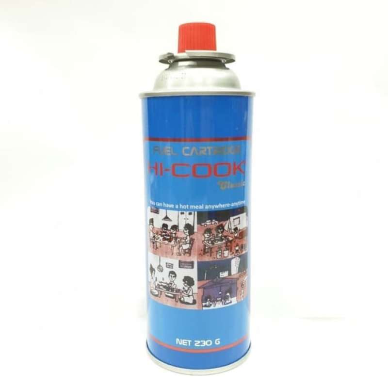 Jual HiCook 230gr Hi Cook Original Gas Kaleng Tabung Kompor Gas ...