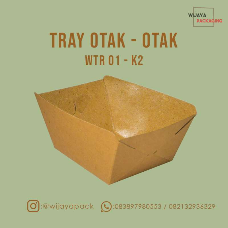 Jual TRAY SNACK KEKINIAN UK 8cm x 6cm x 5cm FREE STICKER/CETAK LOGO di ...