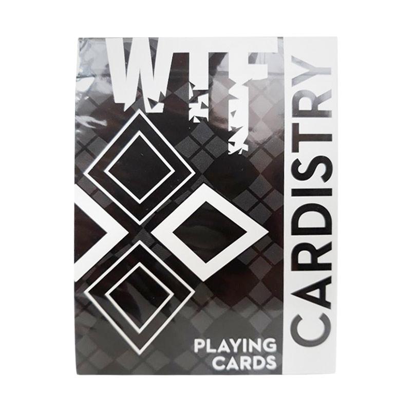 Jual Tokuniku Kartu Remi Import Wtf Cardistry Black And White Playing ...