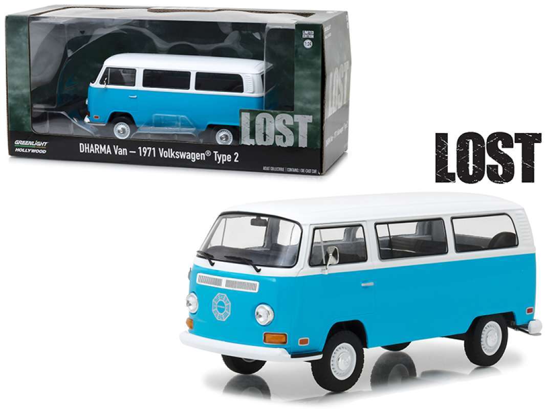 Jual 1971 Volkswagen Type 2 (T2B) Dharma Van Blue with White Top \Lost ...