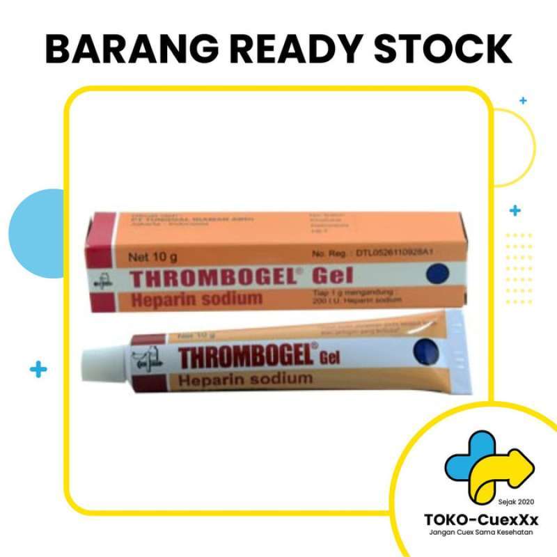 Jual Thrombogel Gel 10 gr - obat anti memar di Seller Kumikaze Store ...