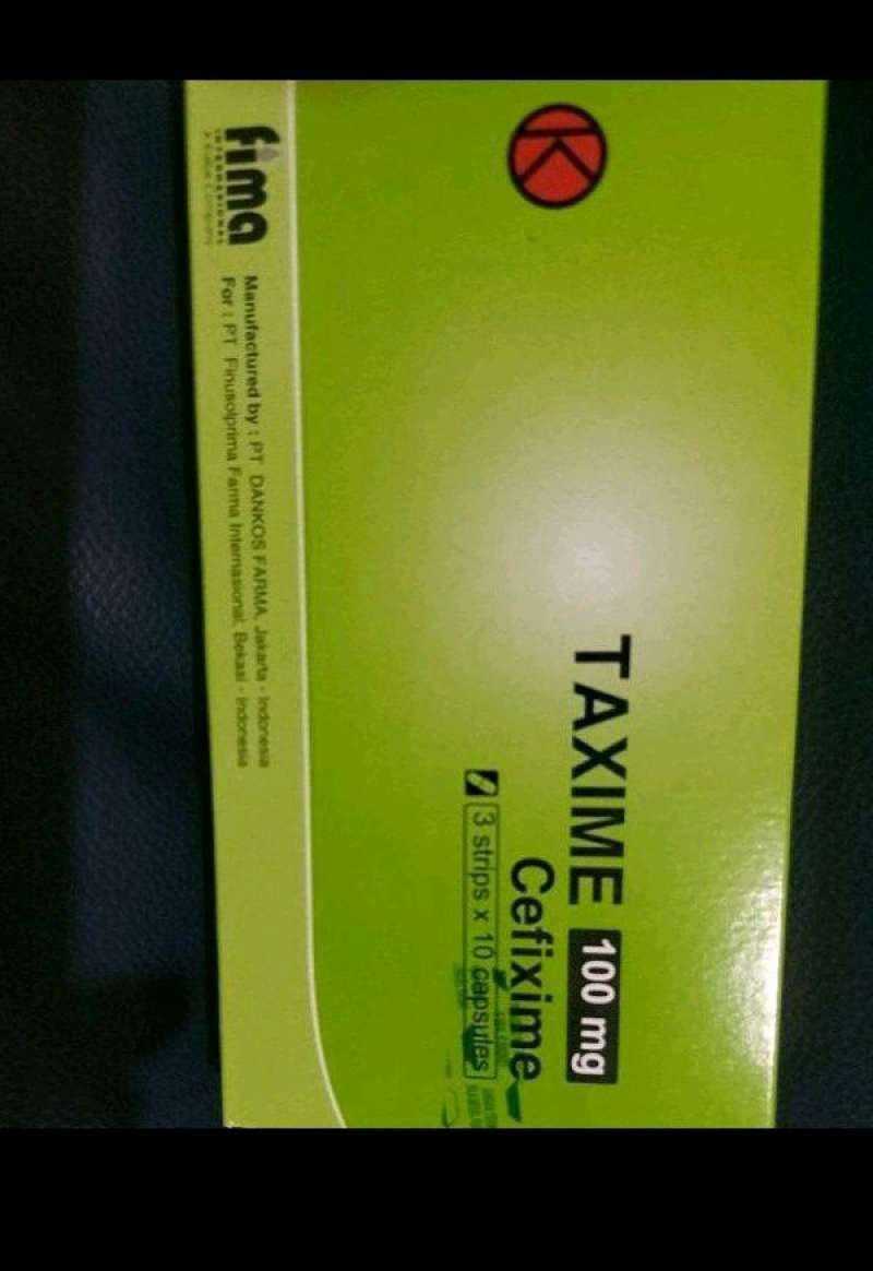 Jual taxim 100mg box di Seller BEFITAN Medika - Pal Meriam, Kota ...