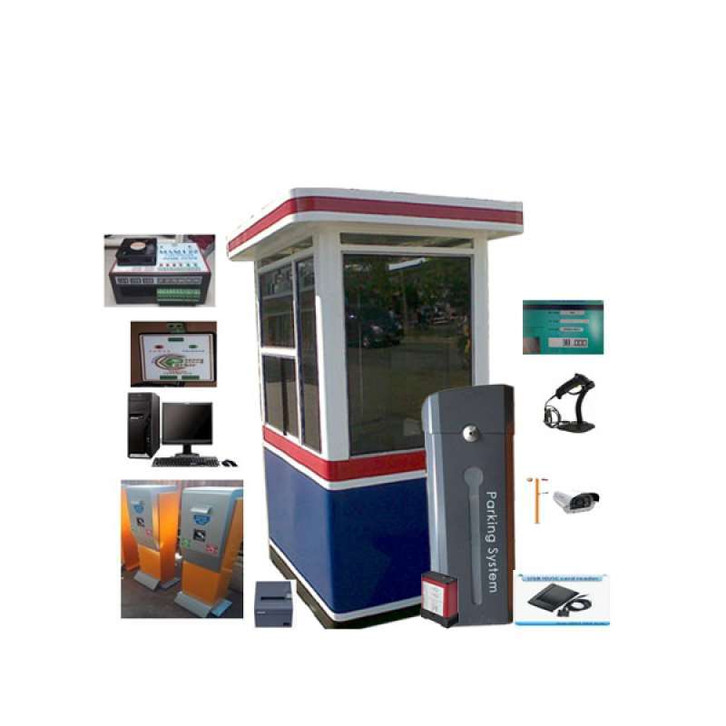 Jual INSTALASI BARRIER GATE MX 80 PARKIR 1 IN 1 OUT FULLSETS DENGAN ...