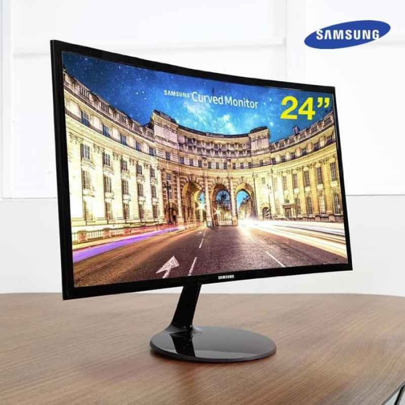 Promo Monitor Led Samsung 24 Inch Cf390 Curved Monitor 24 24f390 Diskon 3% Di Seller Kk Komputer ...