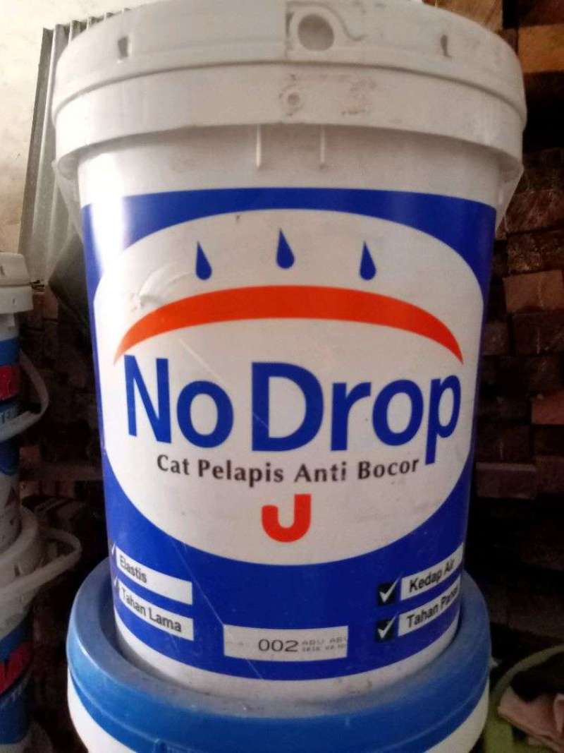 Jual CAT TEMBOK ANTI BOCOR/WATEPROOFING NO DROP (1 KG) - Papaya 019 di Seller UTAMABANGUNAN ...