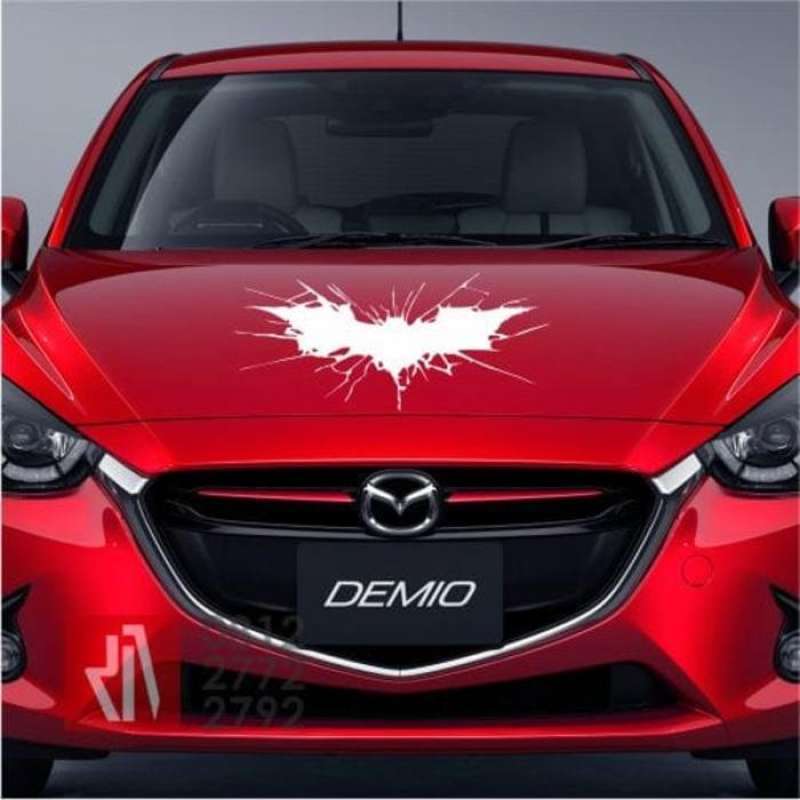 Jual Stiker Mobil Cutting Karakter Batman Logo Keren Simpel Kualitas Di ...