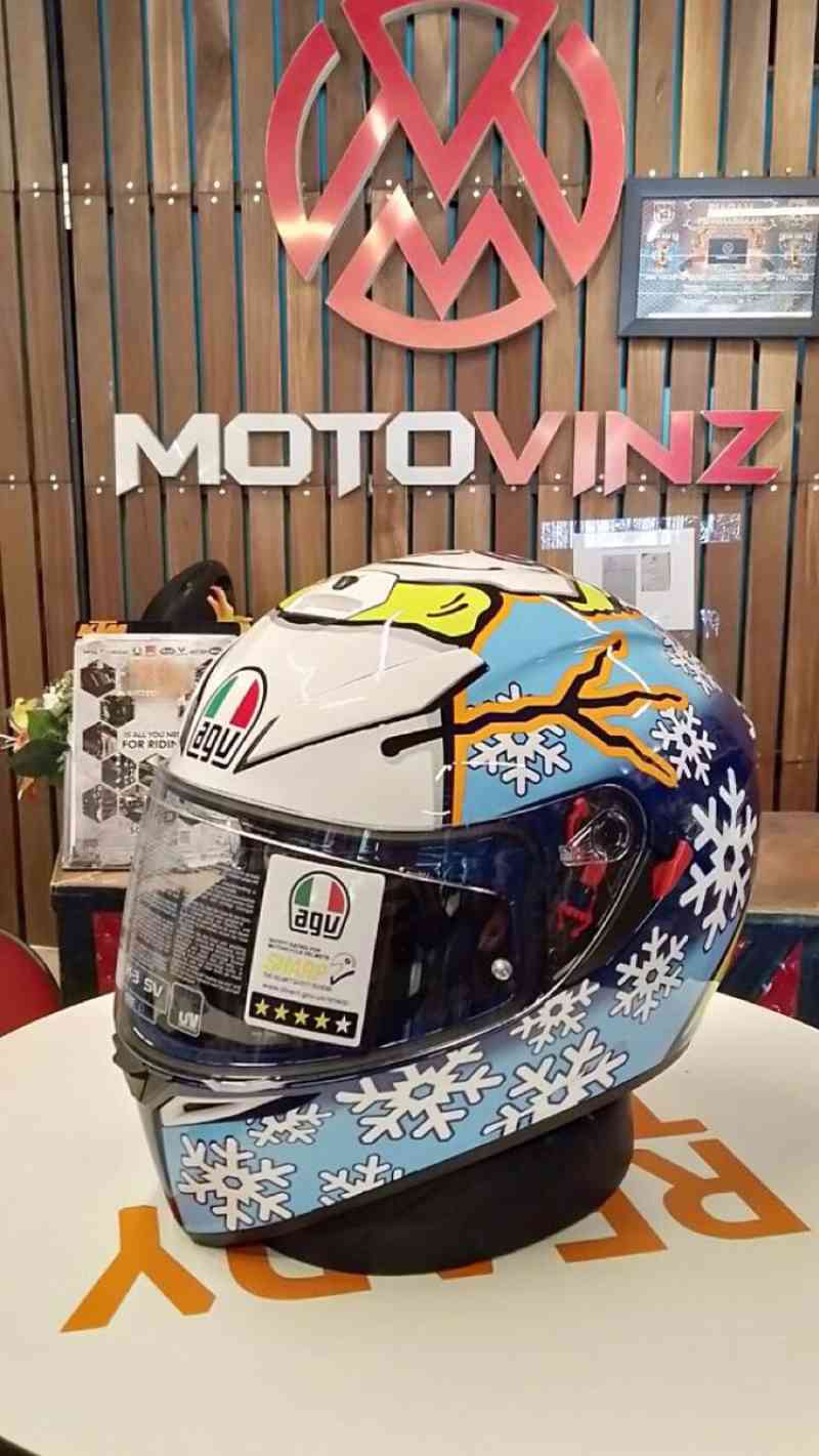 Jual HELM FULL FACE AGV K3SV WINTERTEST 2015 ORIGINAL SEMARANG di ...