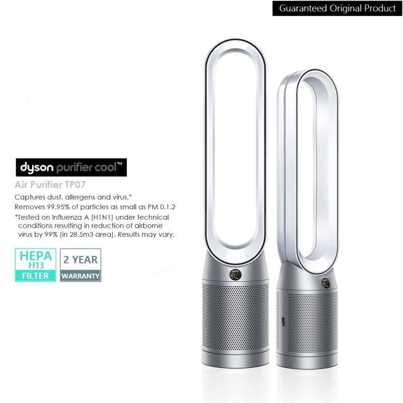 Jual DYSON PURIFIER COOL TP07 Tower Fan Air Purifier HEPA H13 Pembersih Penyaring Penyegar Udara ...