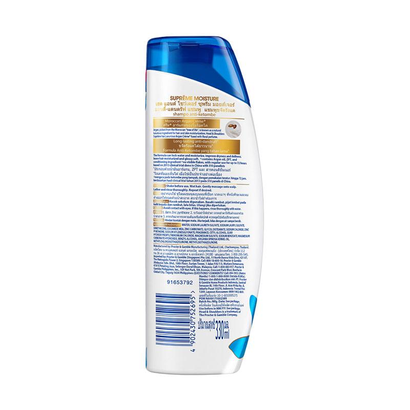 Promo Head Shoulders Supreme Moisture Shampo 330 Ml Diskon 21 Di promo-head-shoulders-supreme-moisture-shampo-330-ml-diskon-21-di