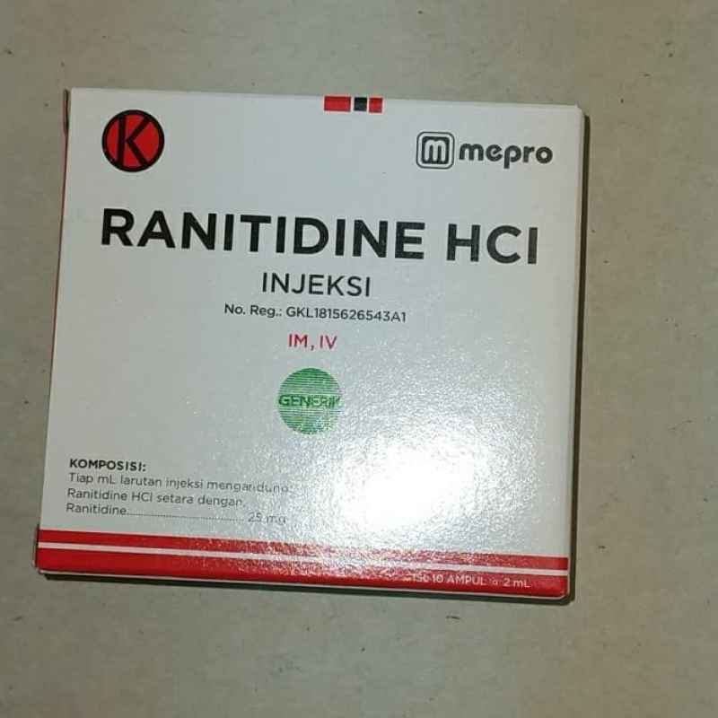 Jual Original Ranitidin Injeksi- Bok - 10 Ampules Di Seller Bogasari ...