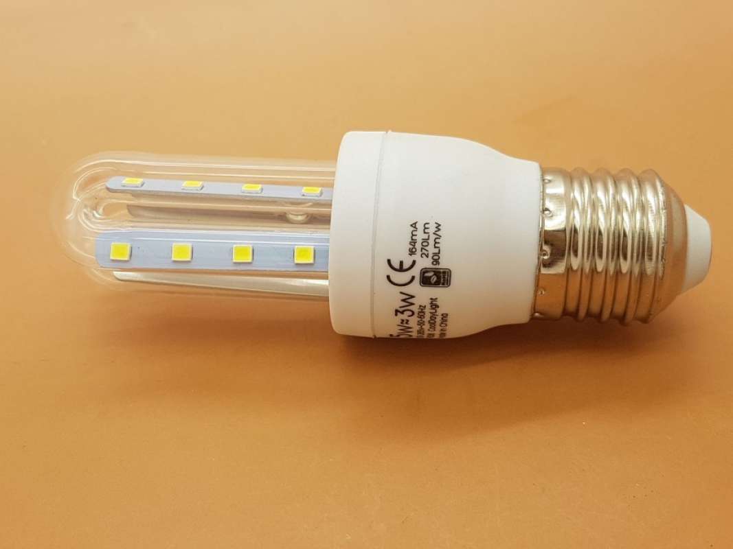 Promo Lampu Led Pushon 2u 3 Watt 16 Led Smd 270 Lumen Cahaya Putih ...