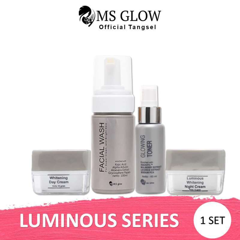 Jual Ms Glow Luminos Series Original BPOM Halal Untuk Menyamarkan Bekas ...
