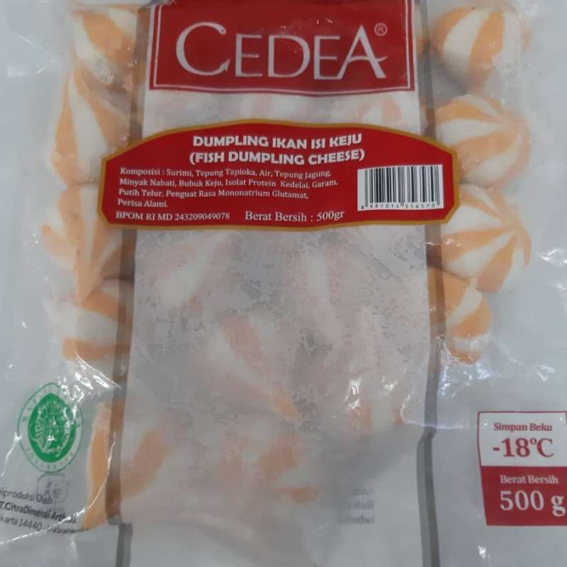 Jual Fish Dumpling Cheese Cedea 500 Gram Di Seller Haz Fruits ...