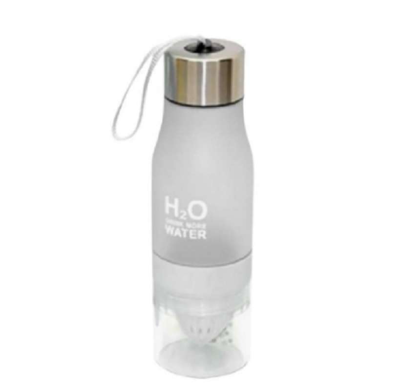 Promo Botol Minum Infuser H2O - Infusing Water Bottle H2O 650ml - Putih ...