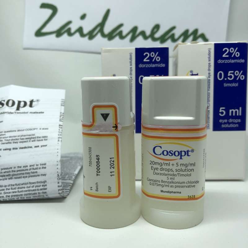 Promo Cosopt Eye Drops Diskon 38% Di Seller Zaidaneam - Ampera - Kota ...