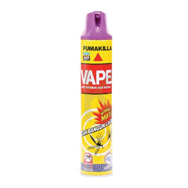 Jual Vape Aerosol Ultra Anti Nyamuk Dan Kecoa Anti Dbd Lavender 750 Ml ...