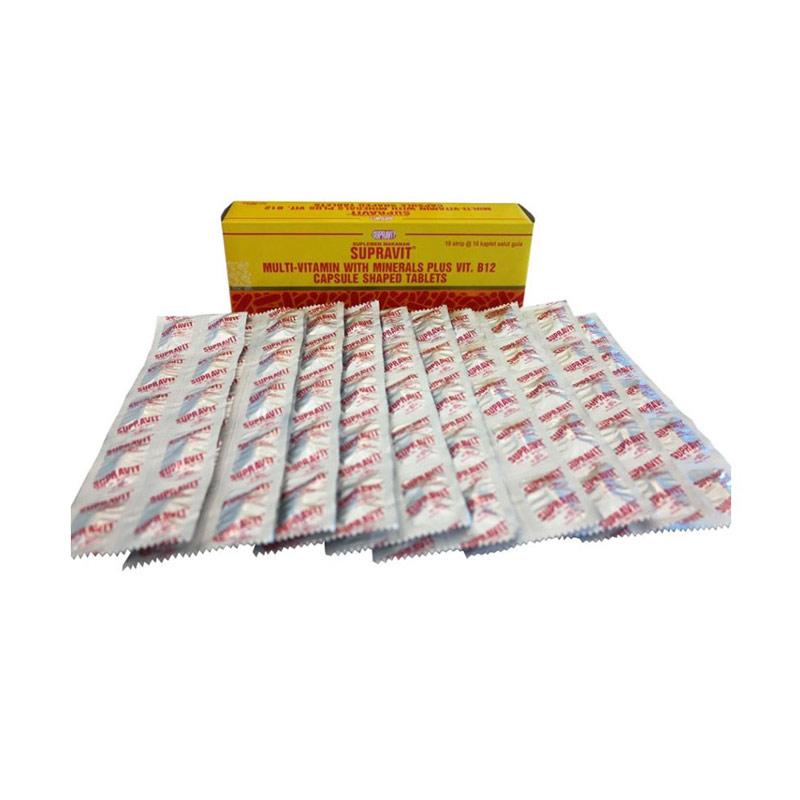 Jual Erela Supravit Suplemen Kesehatan [1 Box/100 Kaplet] Di Seller ...