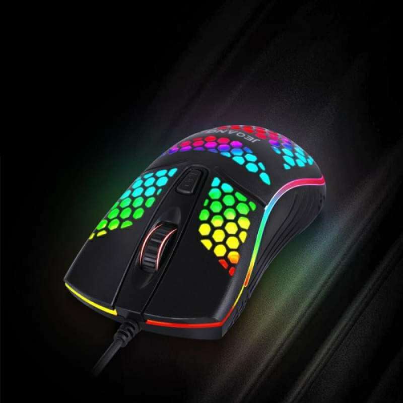 Jual Mouse Gaming Wired With Led Lightweight Gaming Mouse Pink For ...