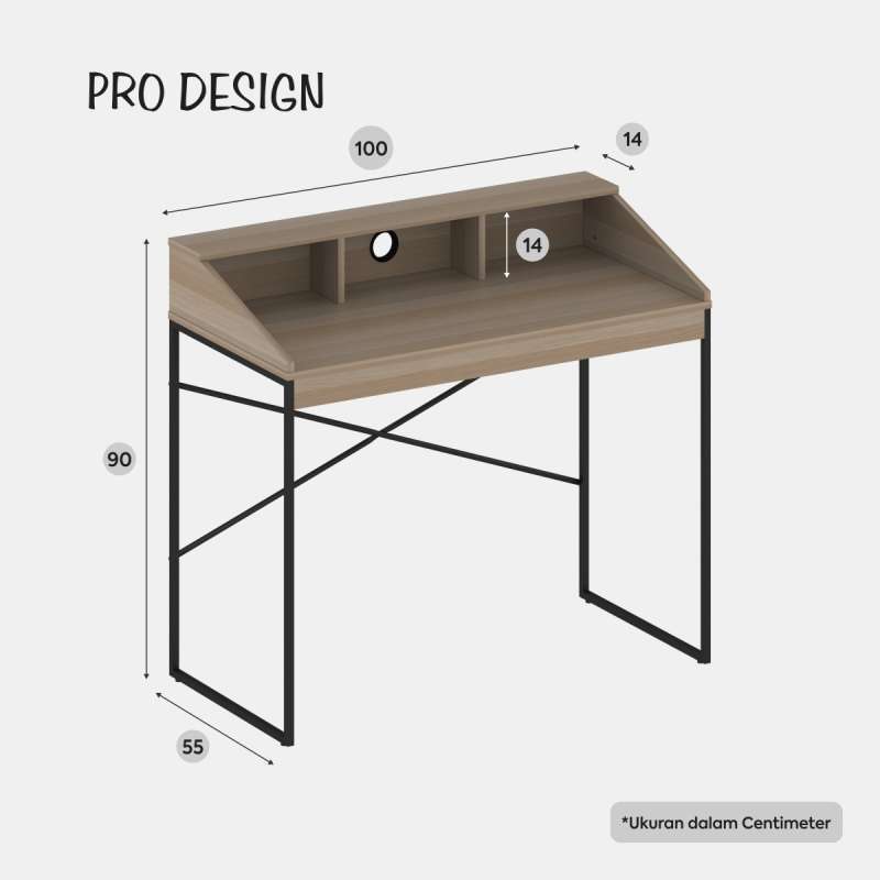 Jual Pro Design Flava Meja Kerja / Meja Kantor Di Seller Pro Design ...
