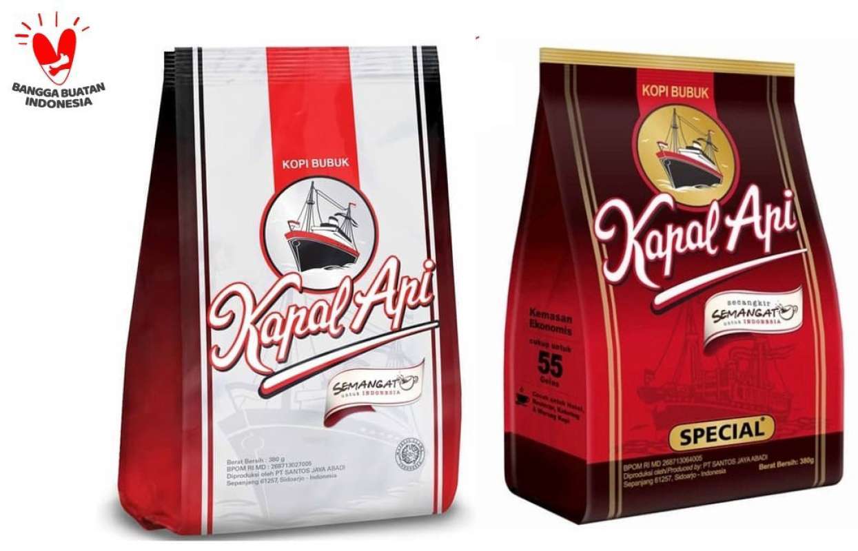 Jual Kopi Bubuk Kapal Api Spesial Special 380 Gram 380g Di Seller The ...