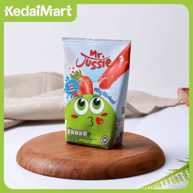 Jual ABC Mr Jussie Milky Strawberry 90 Ml di Seller KedaiMart - Menteng ...