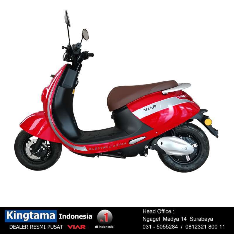 Jual Motor Listrik VIAR NEW Q1 - PROMO- ORIGINAL - Merah Jawa Timur di ...