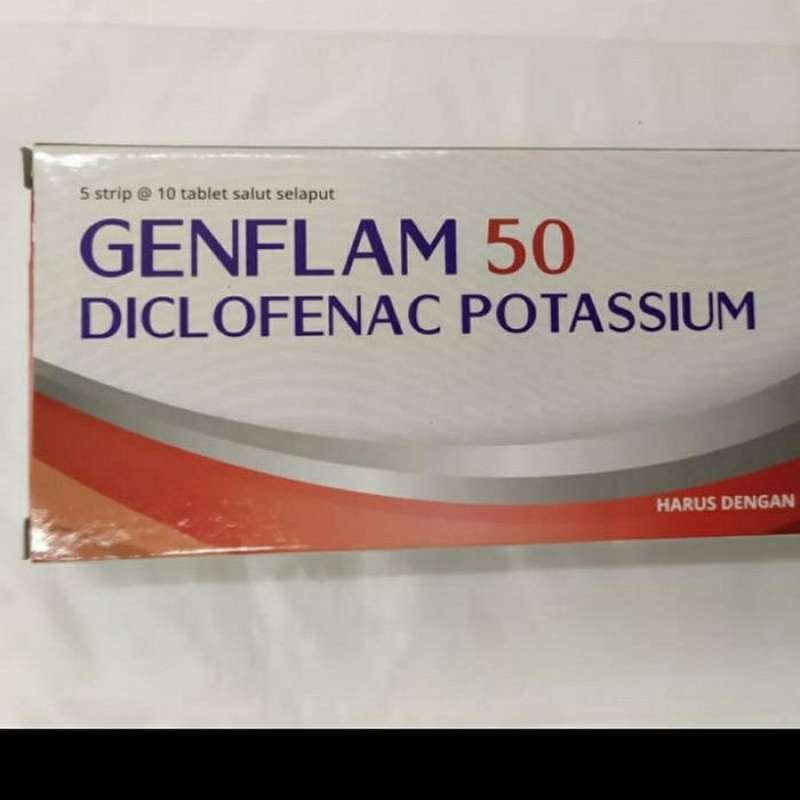 Jual Genflam 50 Mg -Box di Seller Link pHarmacy - Rawa Badak Selatan ...