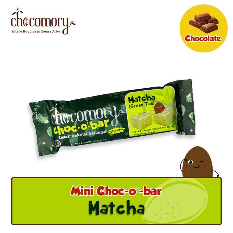 Jual Chocomory Mini Choco Bar Matcha 35 Gr x 1 Pc di Seller Chocomory ...