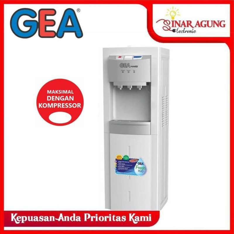 Jual GEA WATER DISPENSER MARS GALON ATAS [KOMPRESOR] - GARANSI RESMI di ...
