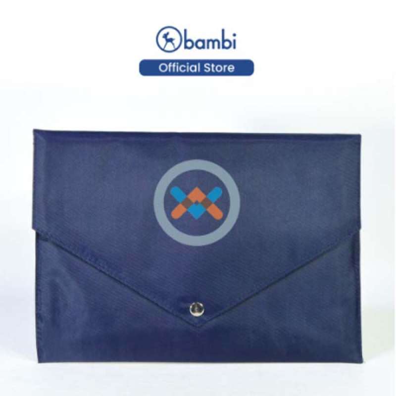 Jual Bambi Eksclusive Holder Pocket Document Folio Sablon Logo ...