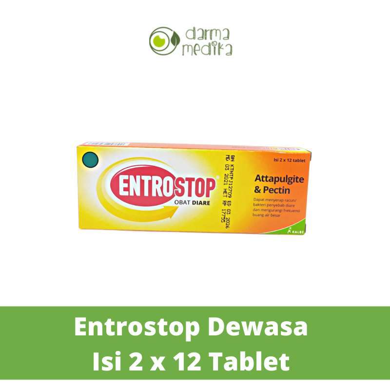 Jual ENTROSTOP Tablet Dewasa di Seller Darma Medika - Darma Medika | Blibli