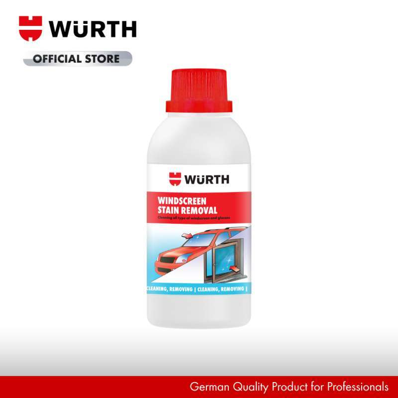 Jual Wurth Windscreen Stain Removal 250 ml - Pembersih Jamur Kaca Mobil ...