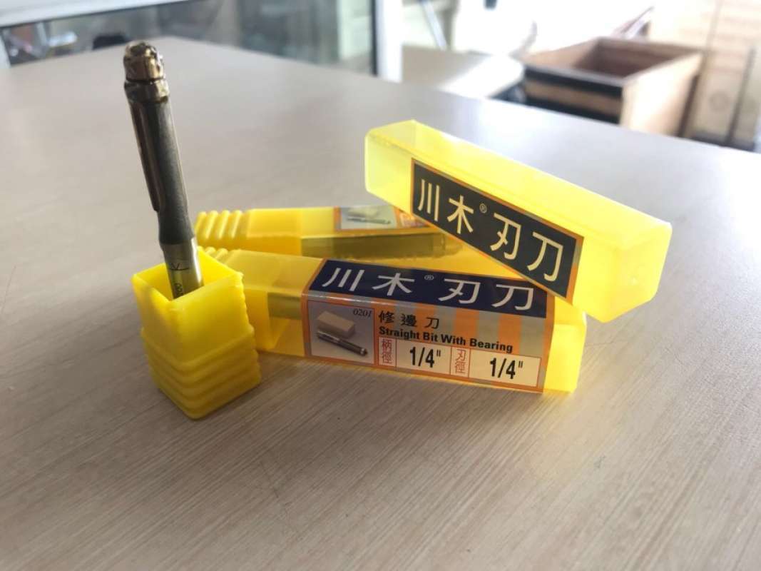 Jual Mata Router Roda Chuan Mu 6 mm Single Bering di Seller Toko Sinar ...