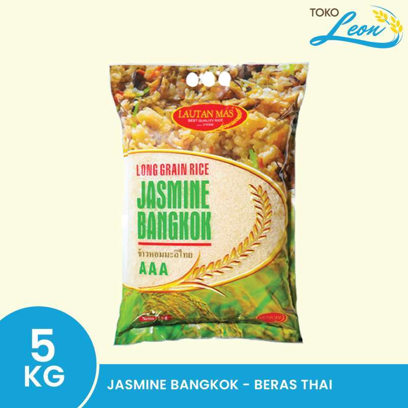 Promo Beras Jasmine Bangkok 5Kg Diskon 33% di Seller Toko Leon - Kamal ...