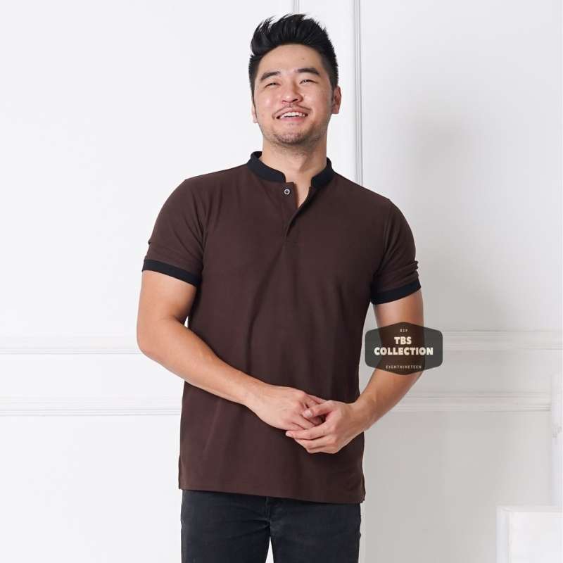 Jual Kaos Polo Shirt Kerah Shanghai Polos Abu Muda Polo Shirt Pria ...