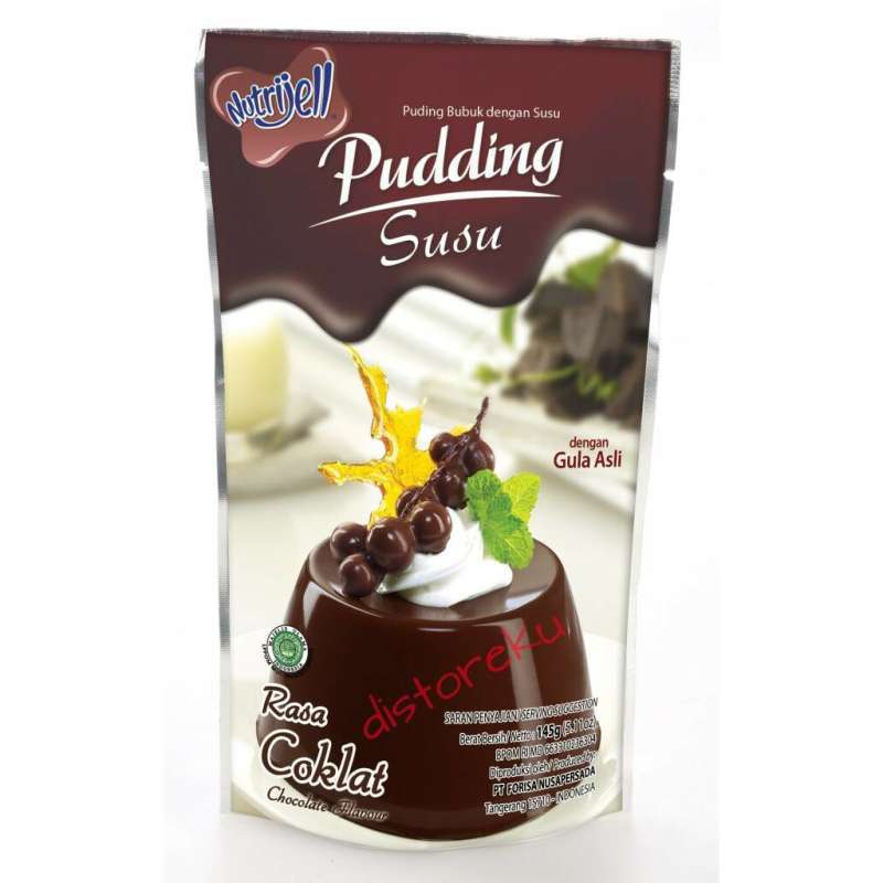 Jual Nutrijell Puding Susu Rasa Coklat 145gr Di Seller Yusapharma ...