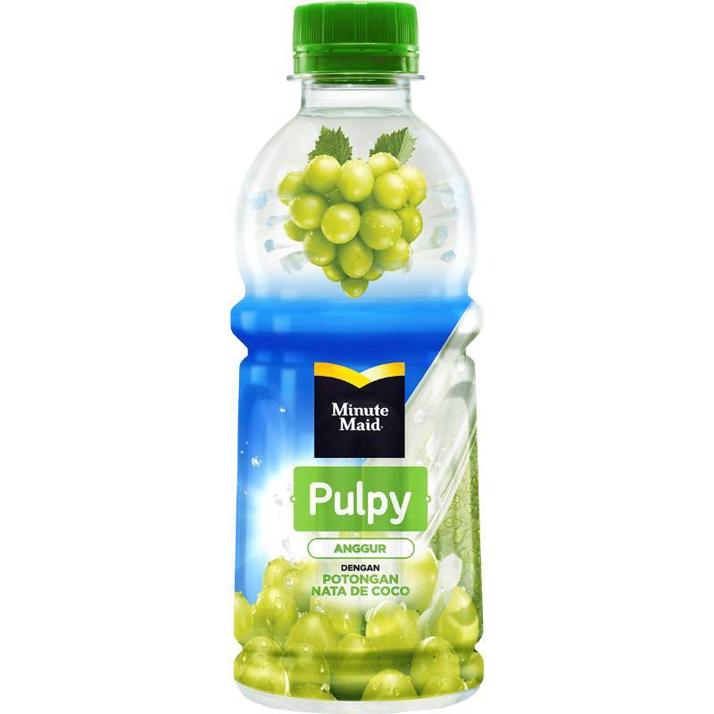 Jual Minute Maid Pulpy Anggur Dengan Potongan Nata De Coco [300 mL] di ...