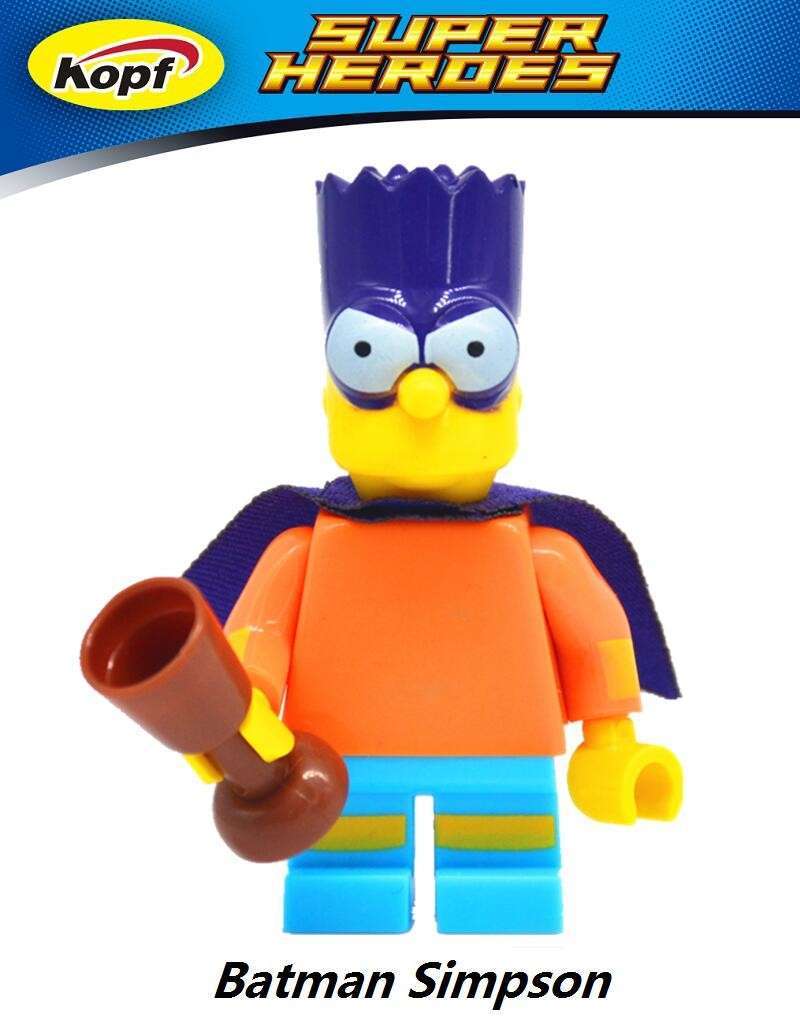 Jual Bartman KF139 Bart Simpson Batman Brick Minifigure di Seller GMG ...