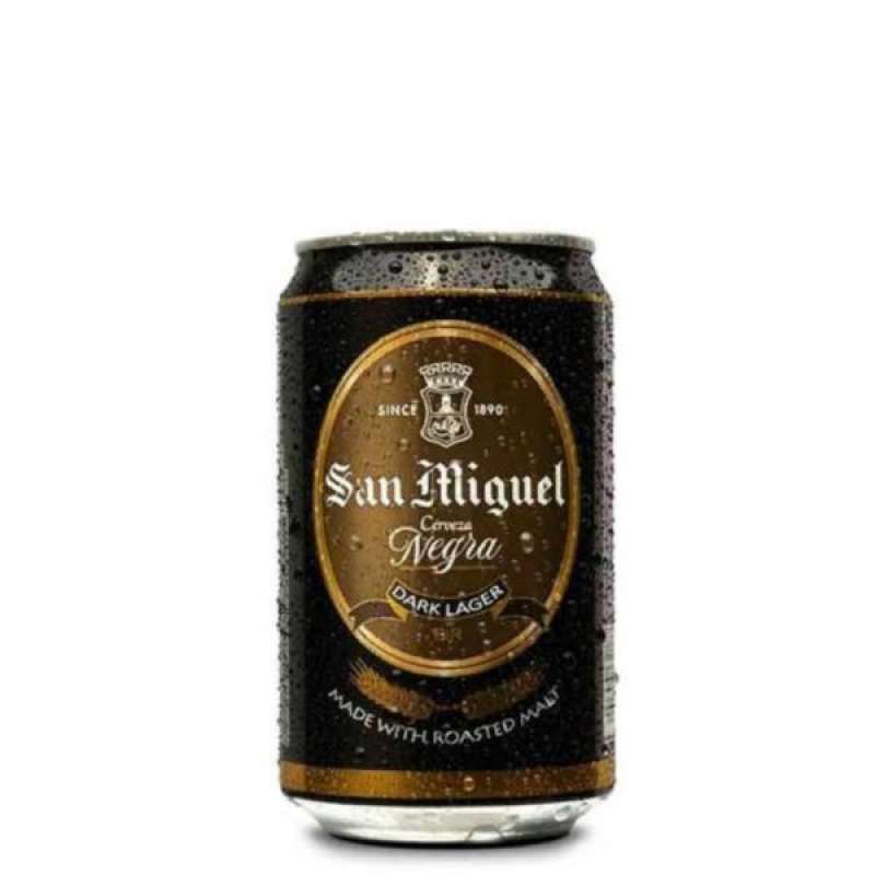 Jual San miguel cerveza negra beer 330ml can di Seller Ranch Market ...