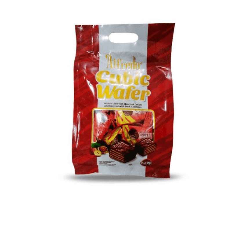 Jual Alfredo Cubic Wafer Hazelnut Dark 270gr Di Seller Ranch Market ...
