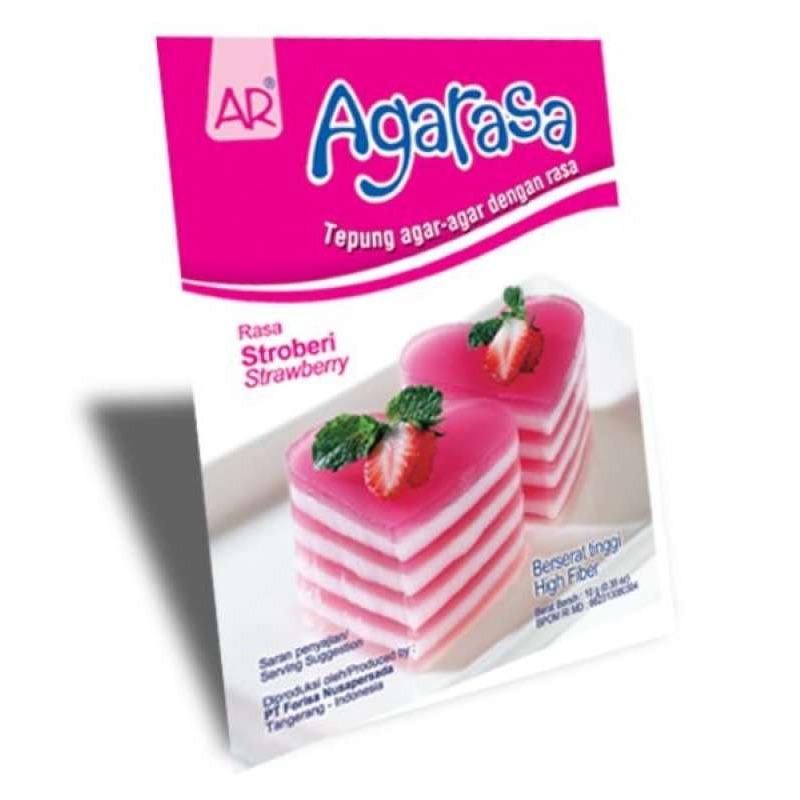 Jual Agarasa Agar-agar Rasa Strawberry [10 G] Halal Di Seller Farmers ...